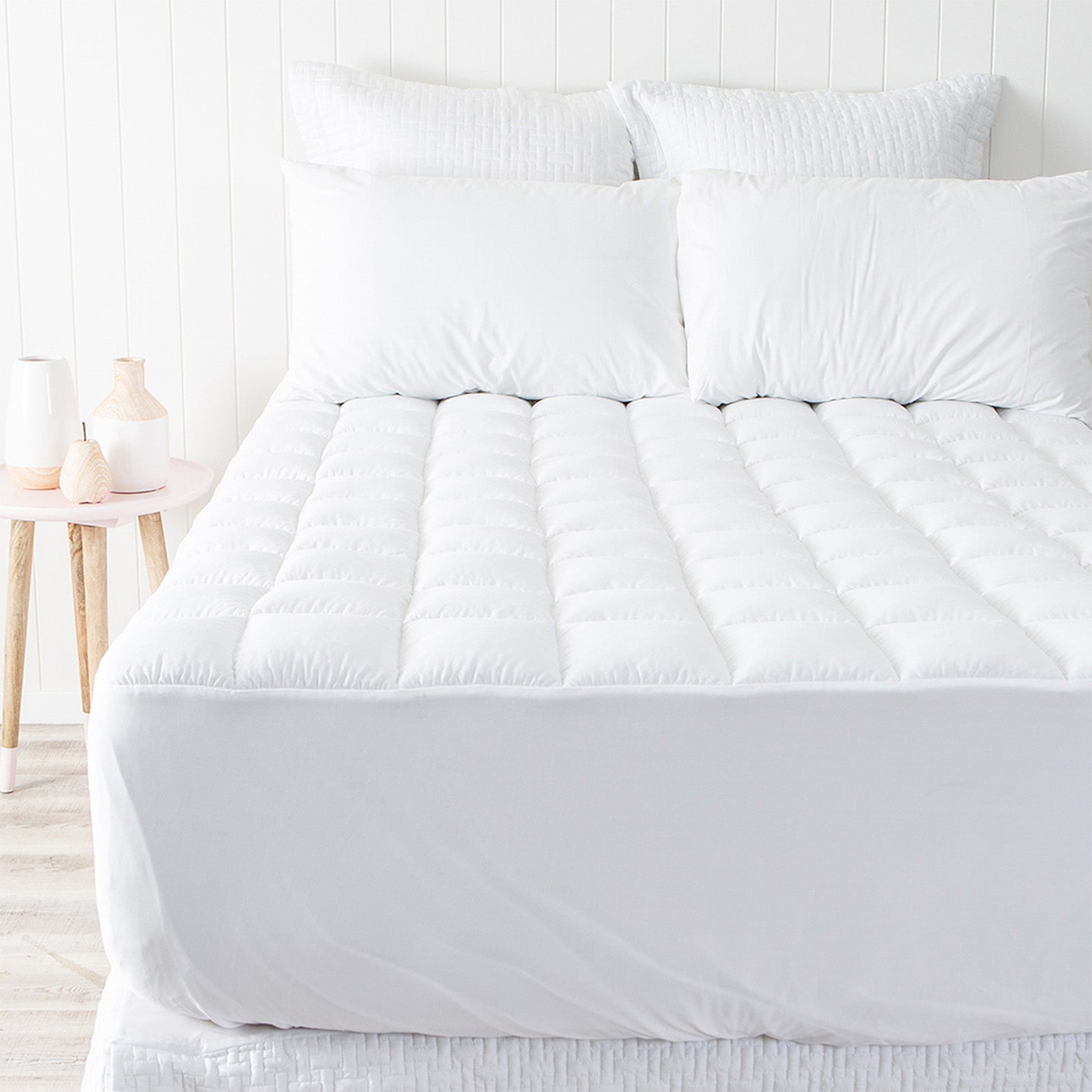 Microfiber Mattress Topper | Luxury Mattress Topper with cotton cover